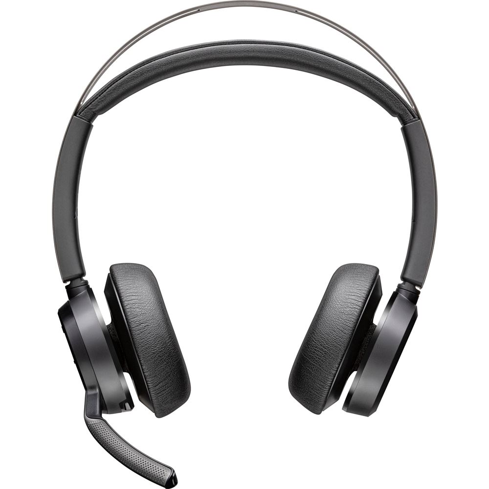 Micro-casque avec et sans fil Poly Voyager Focus 2 UC Bluetooth Noir ...