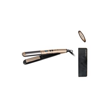 Lisseur boucleur Rowenta Glam & Shine 2-en-1 SF4641 Dune métal - Achat ...
