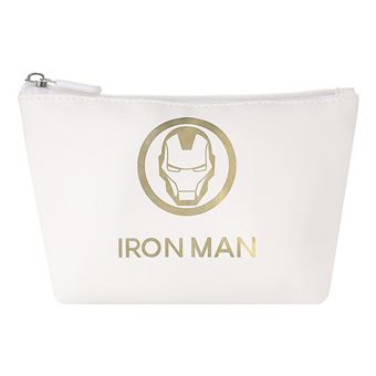 Trousse à maquillage rectangulaire Miniso Marvel Iron Man Blanc - Achat ...