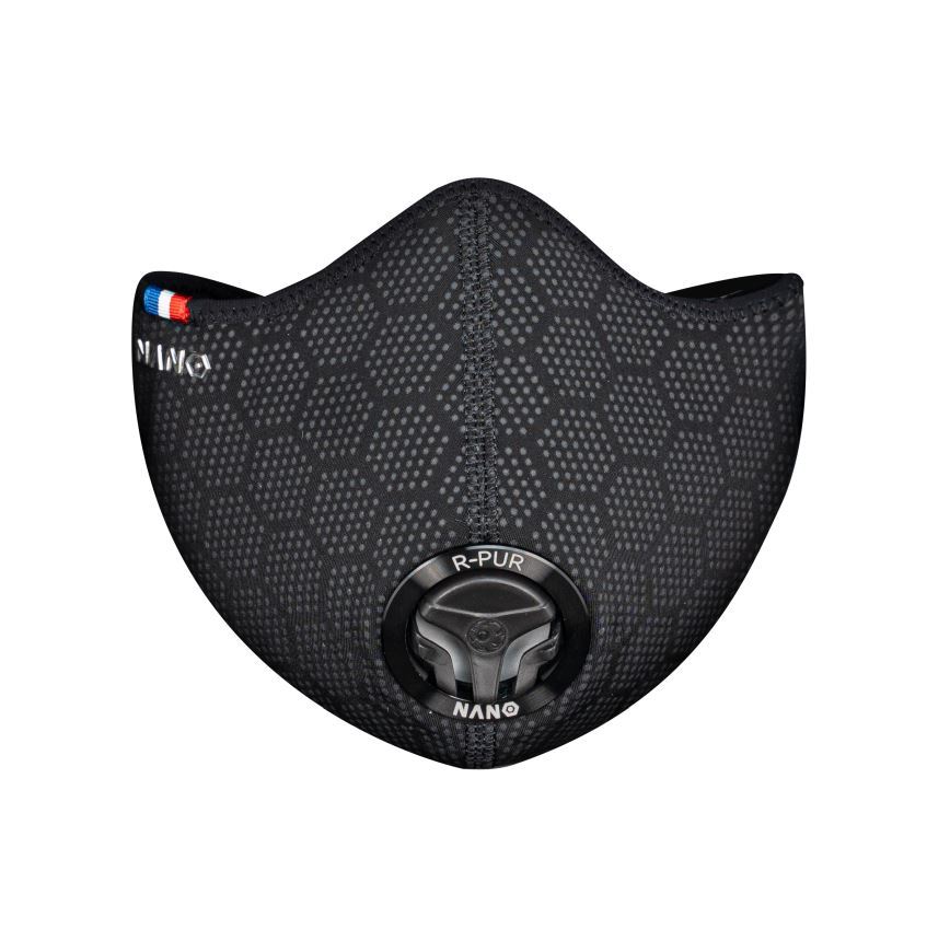 Masque antipollution R-PUR Nano Light Noir - Masque et protection anti ...