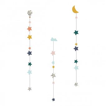 Sticker mural Mimi'lou Sticker Easy Fils d'étoiles - Achat & prix | fnac