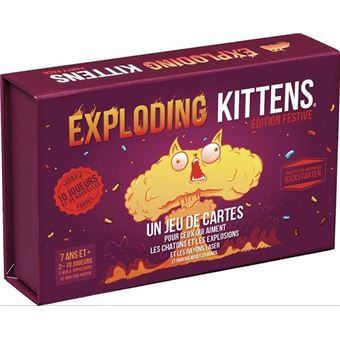 -20% sur Jeu d’ambiance Asmodee Exploding Kittens Party Pack Edition - Jeux d’ambiance - Achat ...