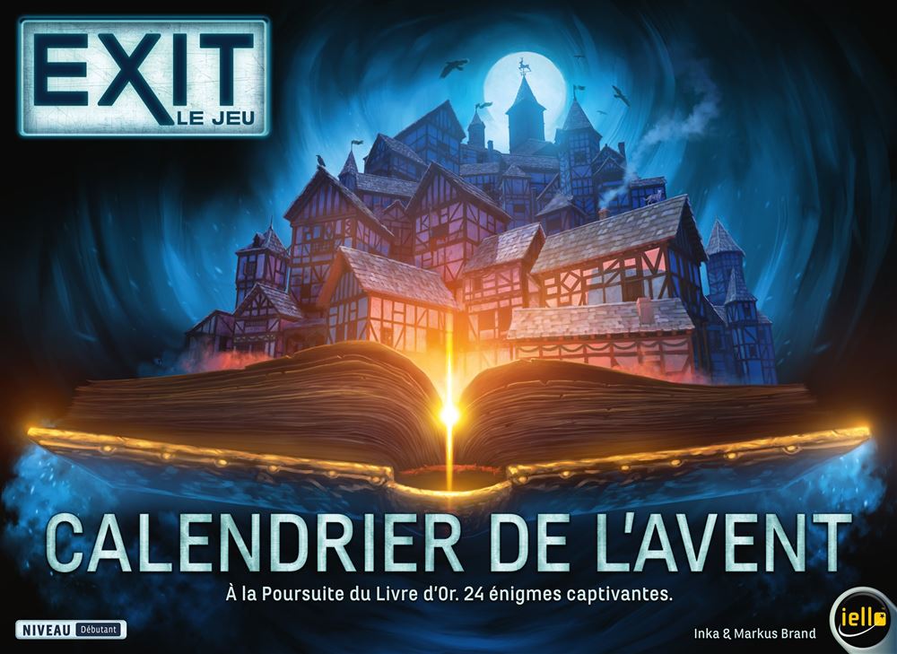 Jeu d'escape game Iello Exit Calendrier de l'Avent A la Poursuite du ...