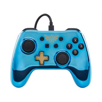 Manette filaire Nintendo Switch Chrome Legend of Zelda - Accessoire ...