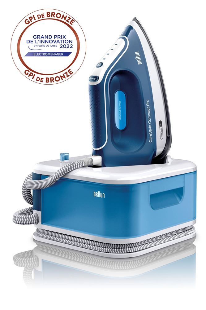 Centrale vapeur Braun CareStyle Compact Pro IS2565BL 2400 W Bleu et ...