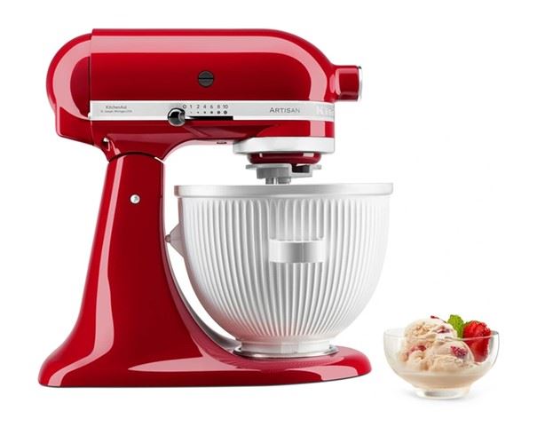 Sorbetière KitchenAid 5KSMICM Blanc - Achat & prix | fnac