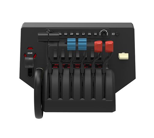 Cockpit Bravo Throttle Quadrant Honeycomb Aeronautica Noir - Autre ...