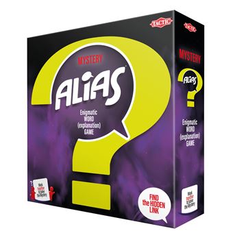Jeu d’ambiance Tactic Mystery Alias - Jeux d’ambiance - Achat & prix | fnac