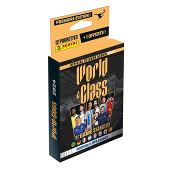 Carte à collectionner Panini Blister 12 pochettes et 1 offert Stickers ...