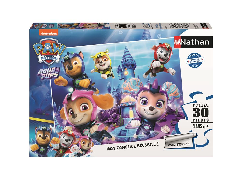 Nathan - Puzzle enfants - 30 pieces - Mission sous-marine - Pat ...
