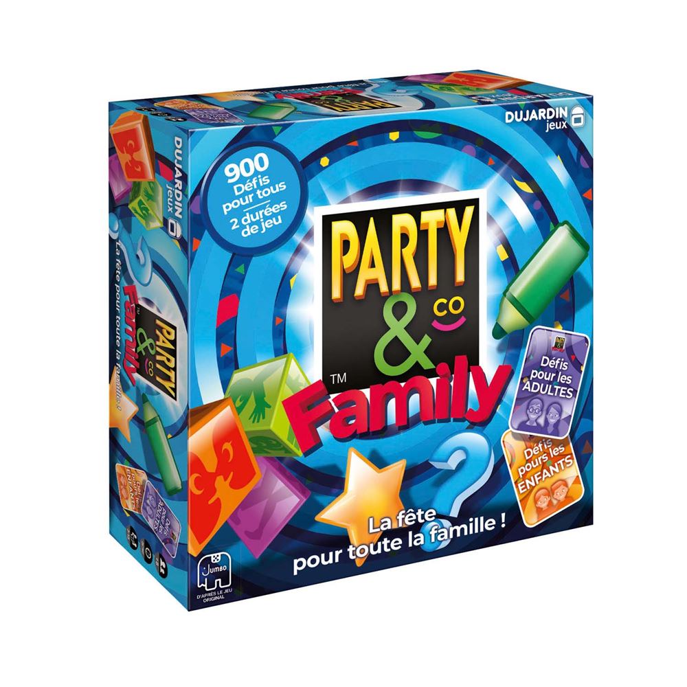 Jeu d’ambiance Dujardin Party And Co Family - Jeux d’ambiance - Achat ...