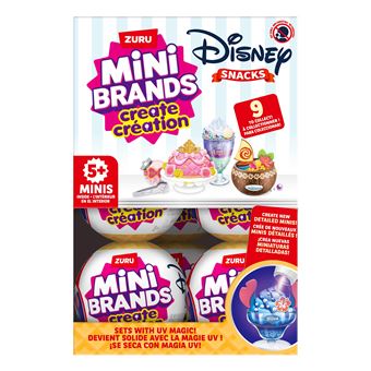 Figurine Zuru France Mini Brands Create Disney Snacks PDQ Modèle ...