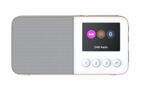 Radio-réveil de poche DAB+ et FM avec Bluetooth Pure Move T4 Blanc ...