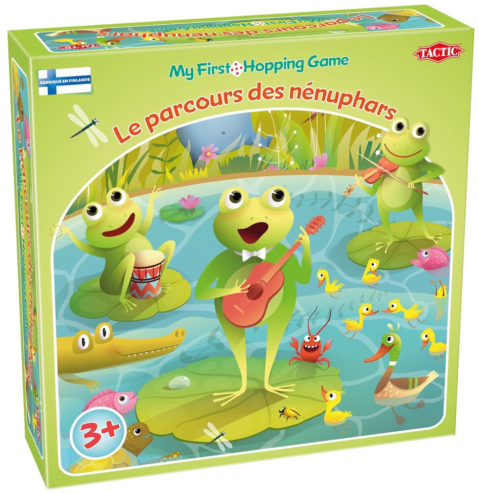 Jeu classique Tactic Le parcours des nénuphars - Jeux classiques ...