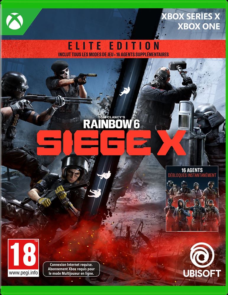 Tom Clancy's Rainbow Six Siege X Elite Edition Xbox sur Xbox One - Jeux ...