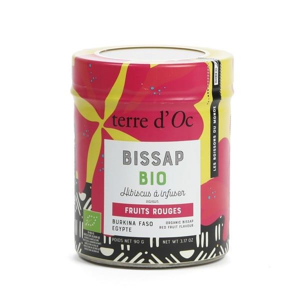 Tisane et infusion Terre d'Oc Bissap Bio Hibiscus à infuser Fruits ...