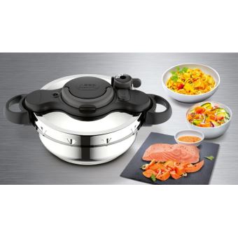 Autocuiseur Seb Clipsominut' Duo Gourmet Cocotte minute 3 L Inox ...