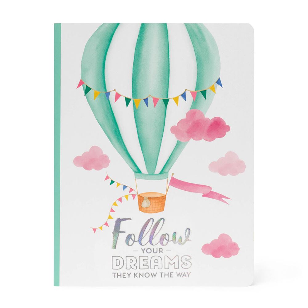 Cahier ligné Legami L Air Balloon - Cahier Petit Format à la Fnac