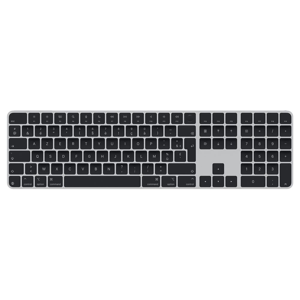 Clavier sans fil Azerty Apple Magic Keyboard avec Touch ID et pavé ...