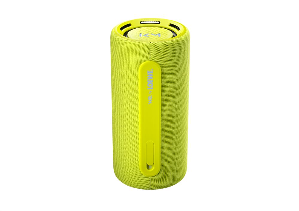 Enceinte sans fil Bluetooth We. HEAR pro Vert Néon par Loewe et Kylian ...