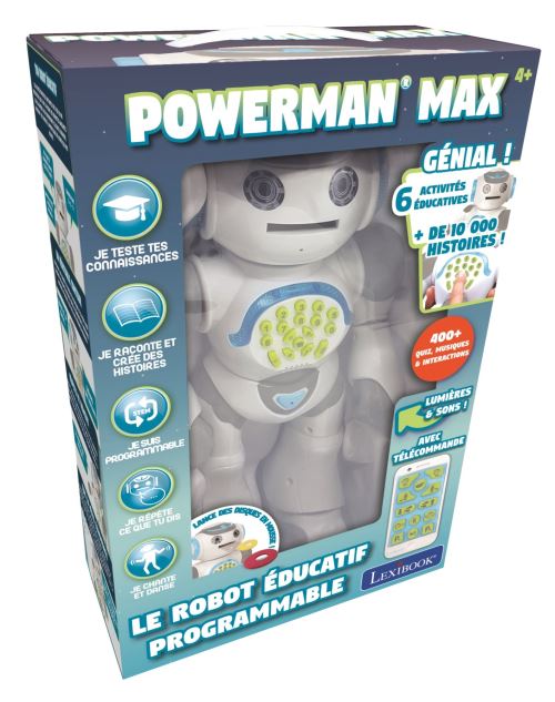 Robot éducatif et programmable Lexibook Powerman® Max - Robot éducatif ...