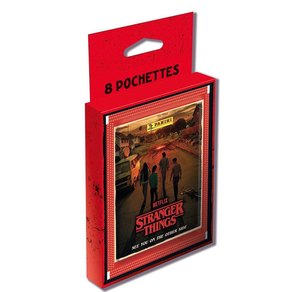 Cartes à collectionner Panini Stranger Things 2 Blister 8 pochettes ...
