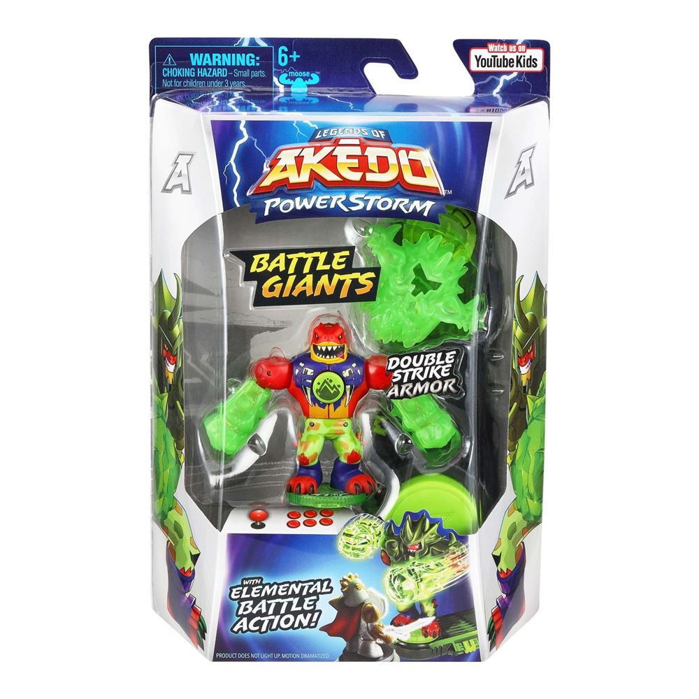 Grande Figurine de Combat Géante Akedo Powerstorm Tremor Fist T ...