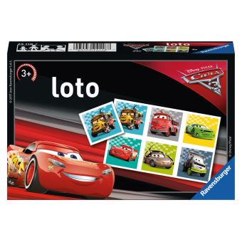 Jeu éducatif Ravensbuger Loto Cars 3 - Loto mémo et domino - Achat ...
