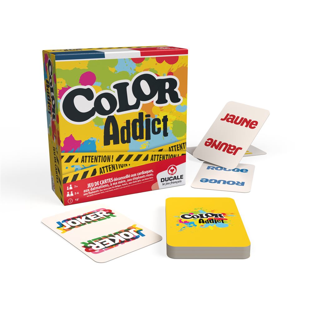 Jeu d'ambiance France Cartes Color addict - Jeux d’ambiance - Achat ...