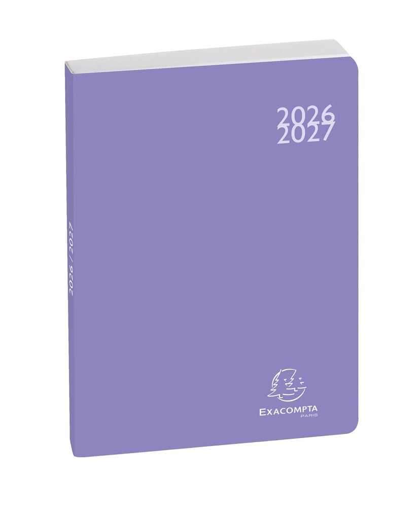 Agenda scolaire Exacompta Color Soft Harmony Journalier Août 2024 à ...
