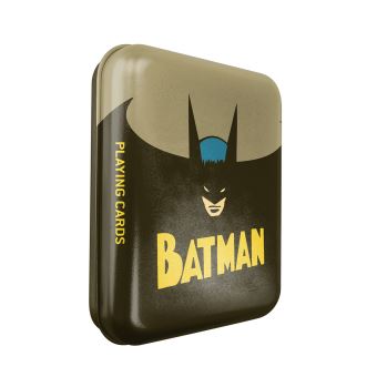 Pack de 54 cartes Shuffle Metal Vintage Batman - Jeux classiques ...