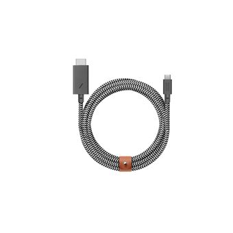 Native Union USB C naar HDMI-kabel 3 m Zwart en Wit - Fnac.be - Videokabels