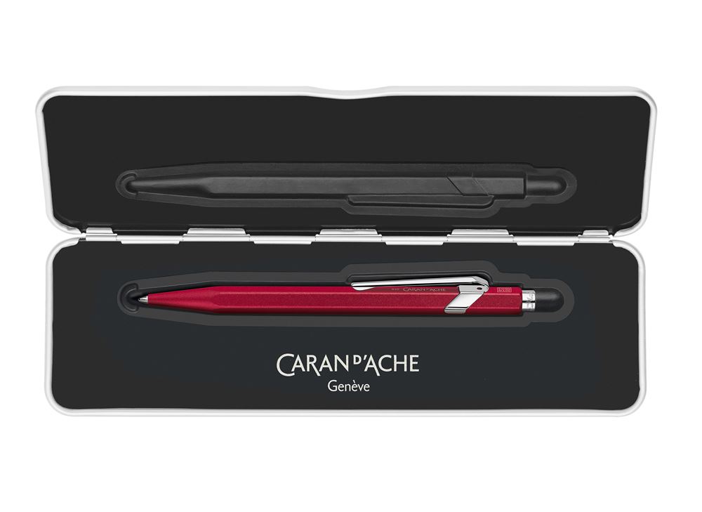 Stylo à bille Caran d'Ache 849 Colormat-X Rouge - Stylo à bille - Achat ...