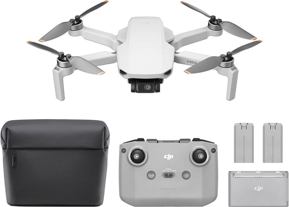 Drone Dji Mini 4K Fly More Combo Blanc - Drone photo vidéo - Achat & prix | fnac