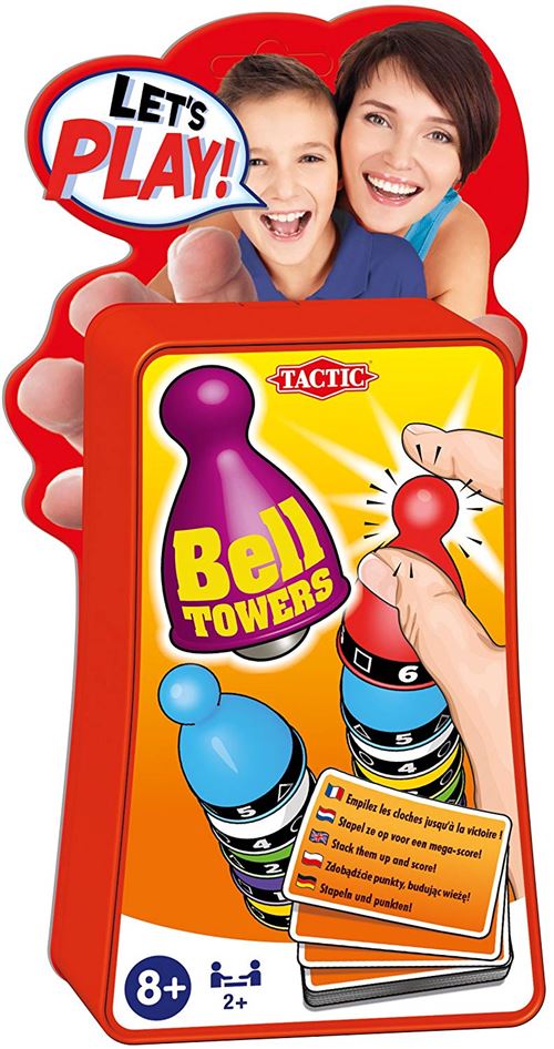 Jeu de société Tactic Let's Play Bell Towers - Jeux d’ambiance - Achat ...