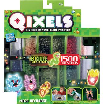 QIXELS MEGA RECHARGES GLOW QIXEL 1500 RE - Autres jeux créatifs - Achat ...