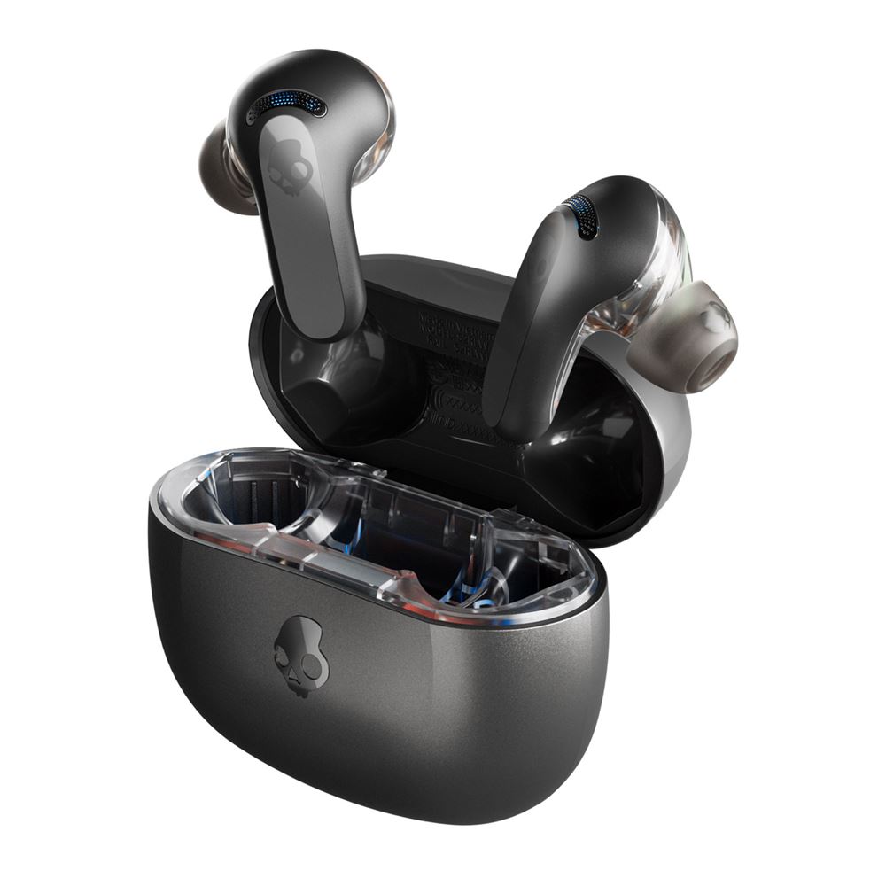 Ecouteurs sans fil Bluetooth Skullcandy Rail ANC à réduction de bruit ...