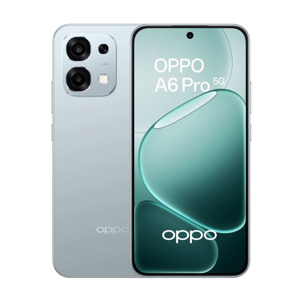 Smartphone Oppo A6 Pro 6,57” 5G Double nano SIM 256 Go Titane Lunaire ...