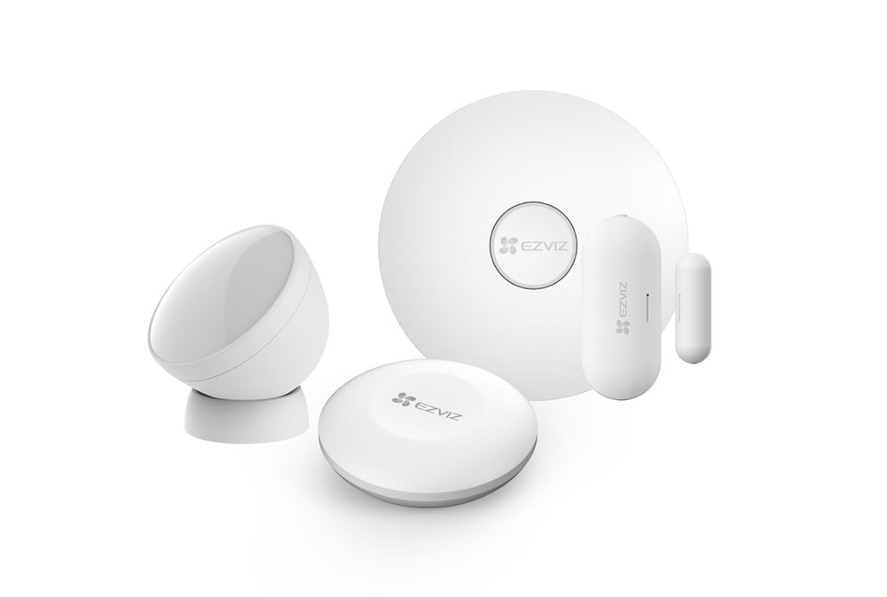 Ezviz Alarmpakket met 4 detectoren voor thuis - Huis alarm | fnac België