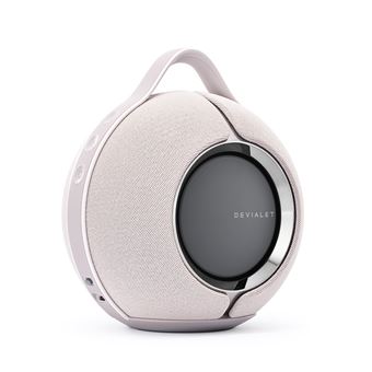 Enceinte sans fil portable Devialet Mania Sunset Rose inclus une station de charge sans fil ...