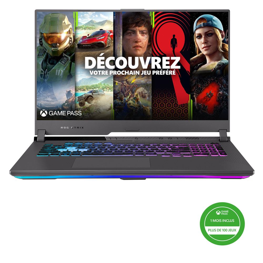 PC Portable Gaming Asus ROG STRIX-G17-G713RM-KH115W 17.3" AMD Ryzen 9 ...