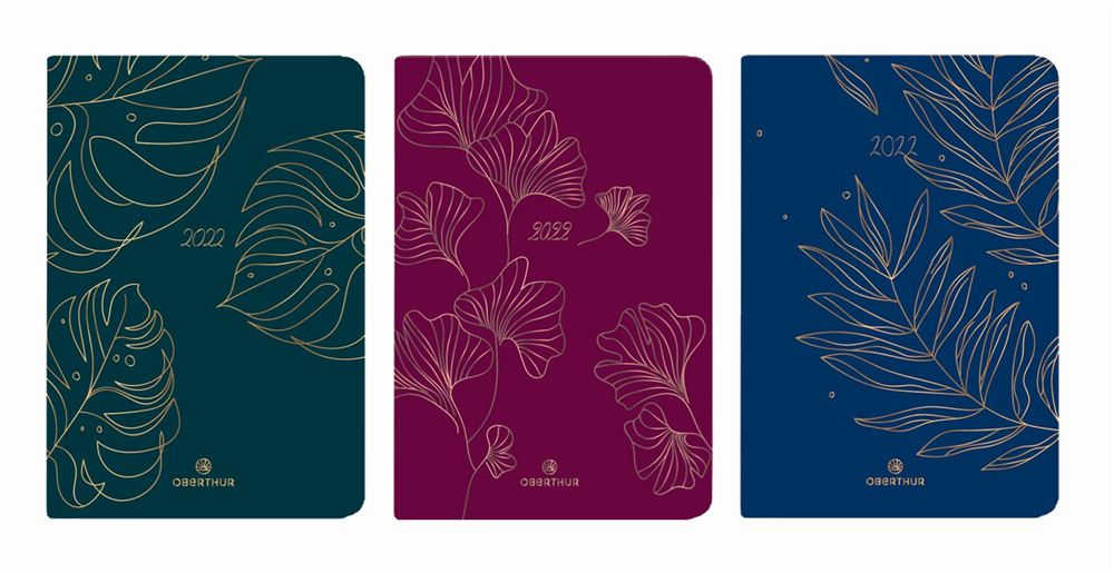 Agenda Semainier Oberthur Astoria 2022 Format 15 Modèle aléatoire ...