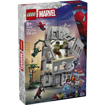 LEGO® Marvel 76350 L'affrontement légendaire entre Spider-Man et Hulk ...