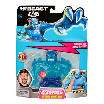 Figurine Goo Jit Zu Mr Beast Lab Panthère Iconique - Figurine pour ...