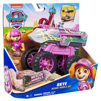 Véhicule et Figurine Paw Patrol Pat’Patrouille Rescue Wheels Stella ...