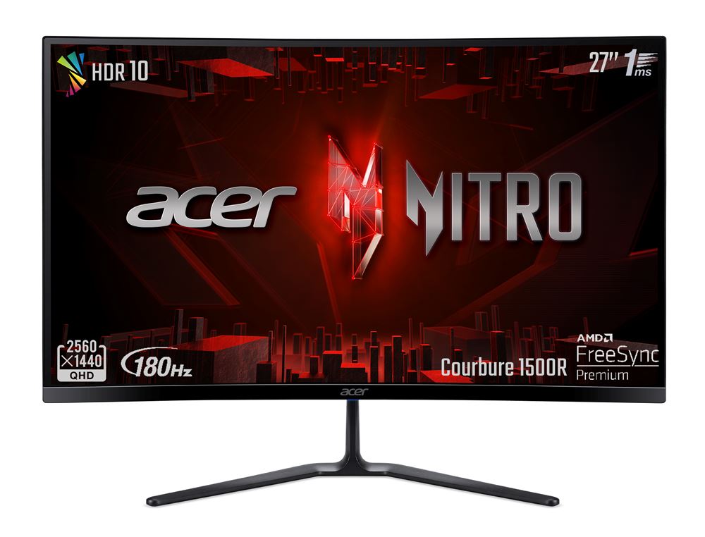 Ecran PC Gaming Acer Nitro ED270UP2bmiipx 27" Incurvé 180 Hz WQHD ...