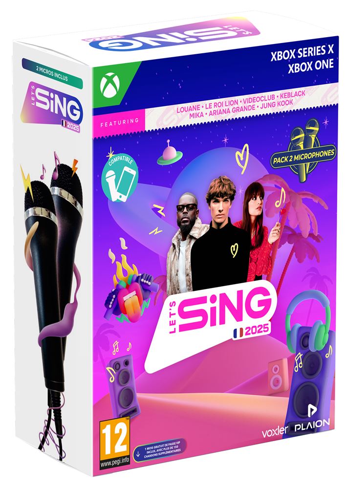 Let's Sing 2025 Micro Xbox - Jeux vidéo - Achat & prix | fnac