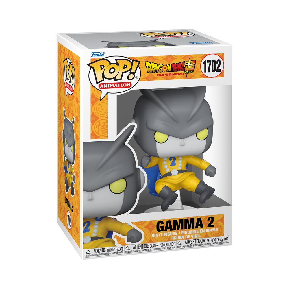 Funko Pop! Animation Figura de Vinyl Dragon Ball Super Hero: Gamma 2 ...
