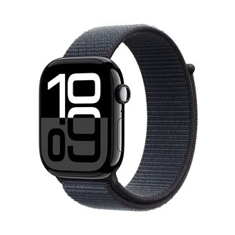 Apple Watch Series 10 GPS 42mm Boîtier en Aluminium Noir de Jais avec ...