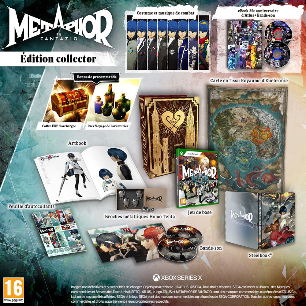 Metaphor : ReFantazio Edition Collector Xbox Series X - Jeux vidéo ...